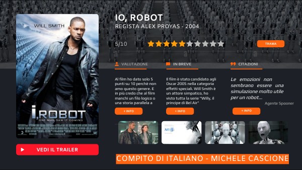 Io, Robot - recensione 4F