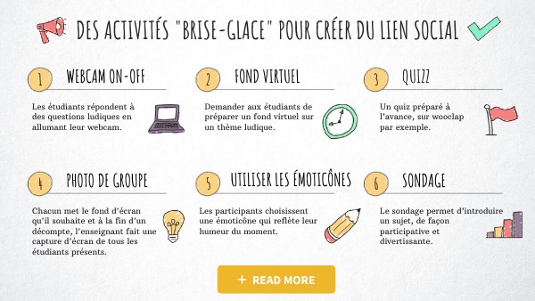 Activités "Brise-Glace" | Genially