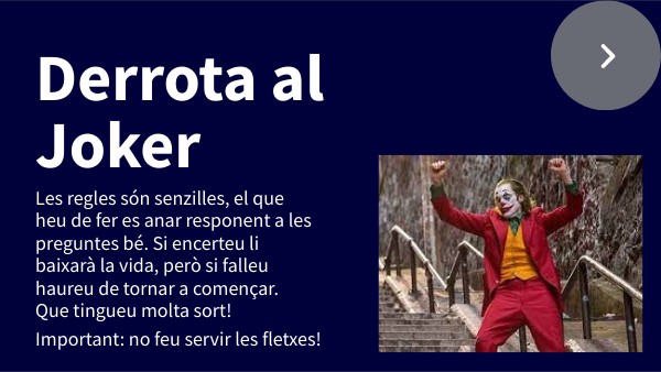 Joc matematic | Genially