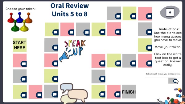 Book1 -Oral Review 5 to 8 | Genially