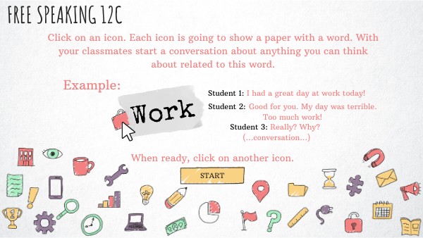 Book1 - 12C Free Speaking | Genially