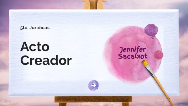 Acto Creador