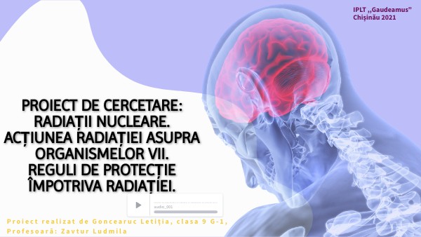 Proiect de cercetare: Radiații nucleare. | Genially