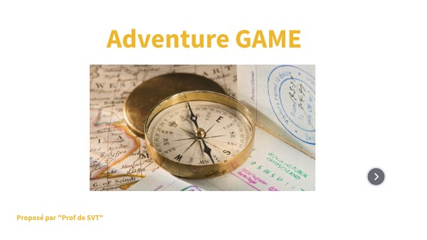 Adventure Game | Genially