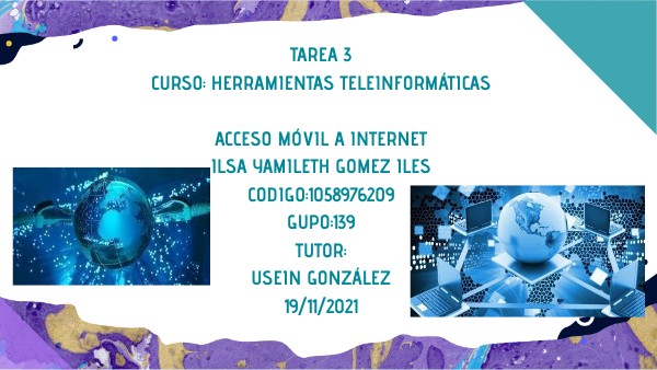 ACCESO A INTERNET MOVIL | Genially