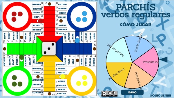 Parchís - Verbos regulares