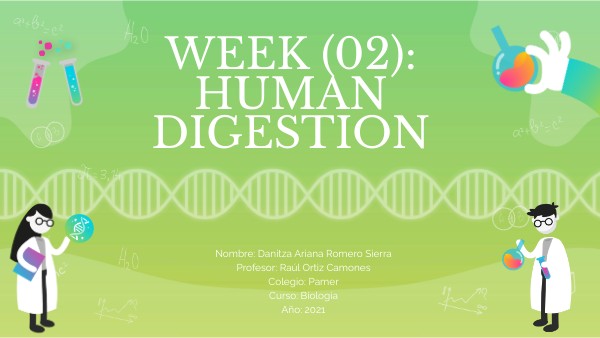 WEEK (02): HUMAN DIGESTION | Genially