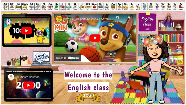 Parts of the body- Songs (1st grade) | Genially