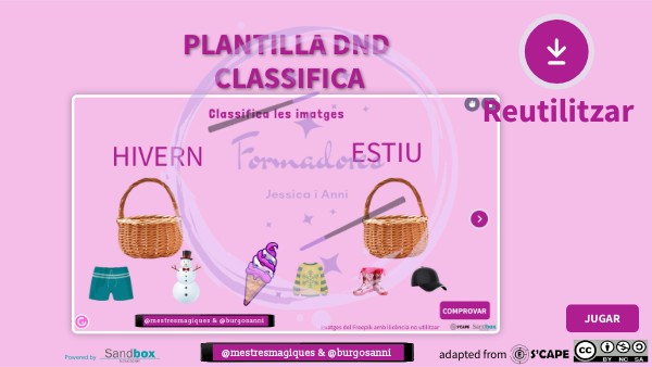 Plantilla DND classifica 2024 | Genially