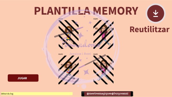 Plantilla Memory 24 | Genially