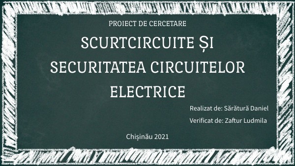 Scurtcircuit și securitatea circuitelor electrice