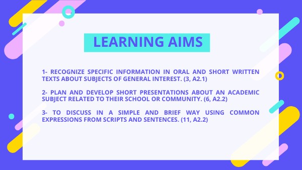 AIMS 8TH (TERM 4) | Genially