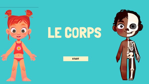 Le corps (CE2) | Genially