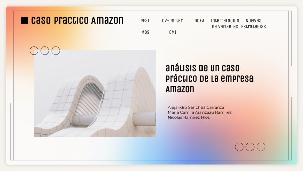 Caso Practico Amazon | Genially