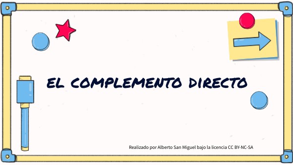 El Complemento Directo