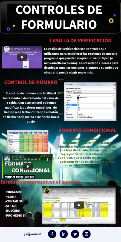 CONTROLES DE FORMULARIOS