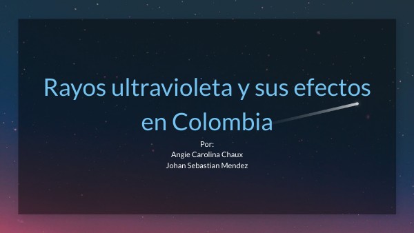 Rayos ultravioleta