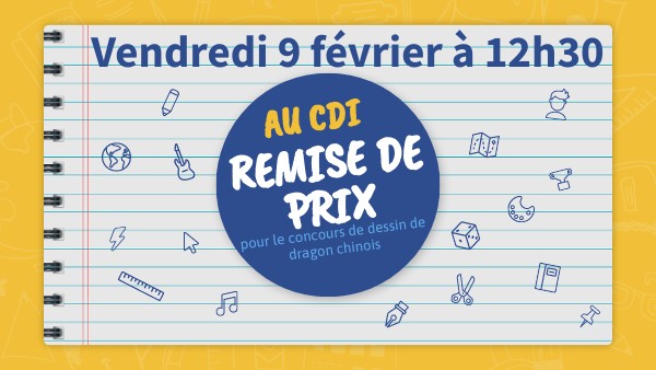 remise de prix concours