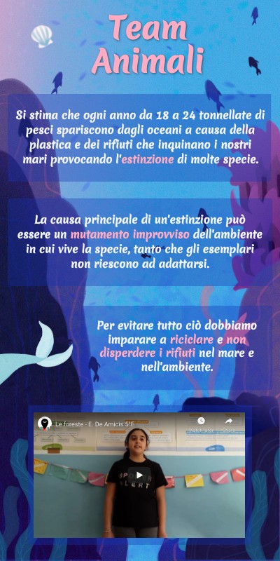 TEAM ANIMALI - 5°F E. De Amicis | Genially