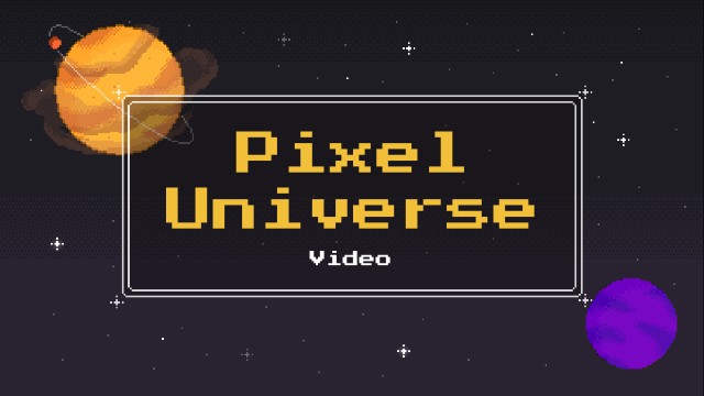 Video universo pixel