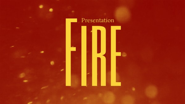 FIRE PRESENTATION | Genially