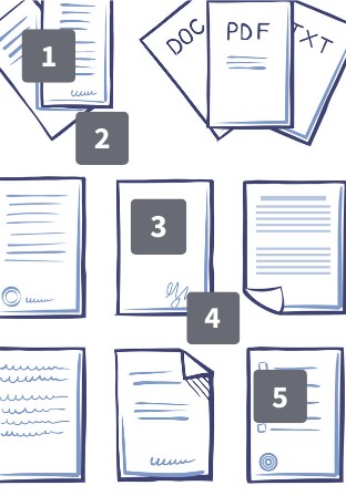 set of documents | Genially