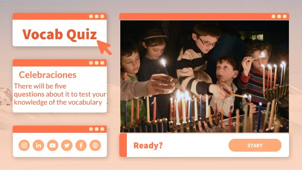 Vocabulario: Celebraciones | Genially