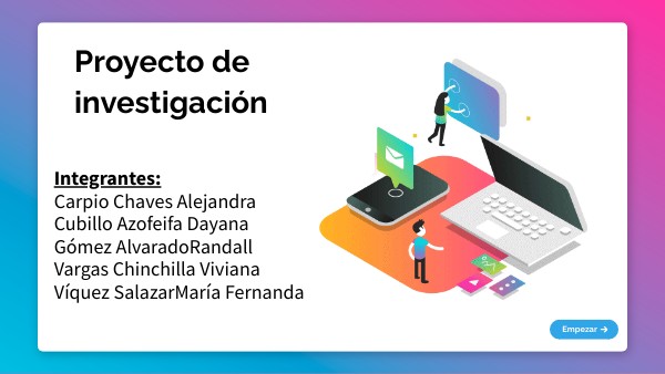 Proyecto Ale | Genially