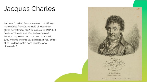 PRESENTACIÓN Jacques Charles