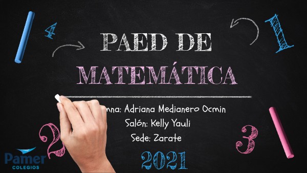 PAED DE MATEMÁTICA 3 BIMESTRE