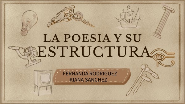 LA POESIA Y SU ESTRUCTURA