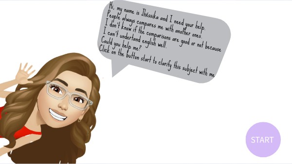 Comparative adjective game | Genially