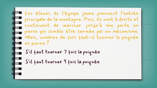 Histoire (équipe jaune)