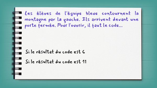 Histoire (équipe bleue)