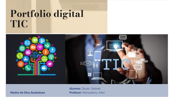 Portfolio digital TIC