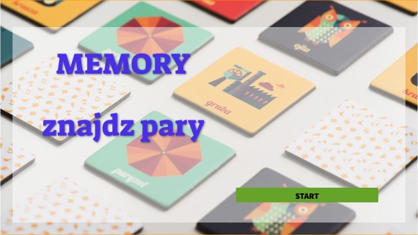 Find the Pair - Memory Game
