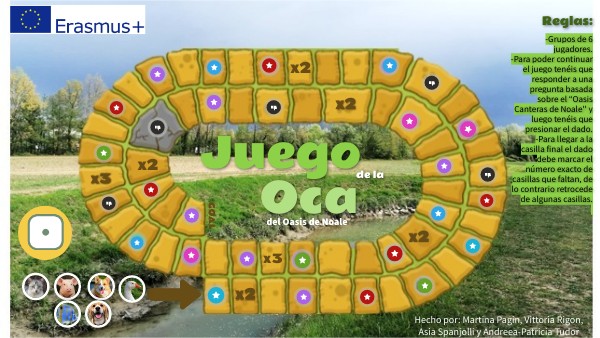 JUEGO DE LA OCA "Oasis Canteras de Noale" I | Genially
