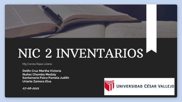 NIC 2 INVENTARIOS | Genially