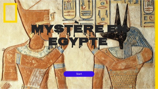 enquête Egypte | Genially
