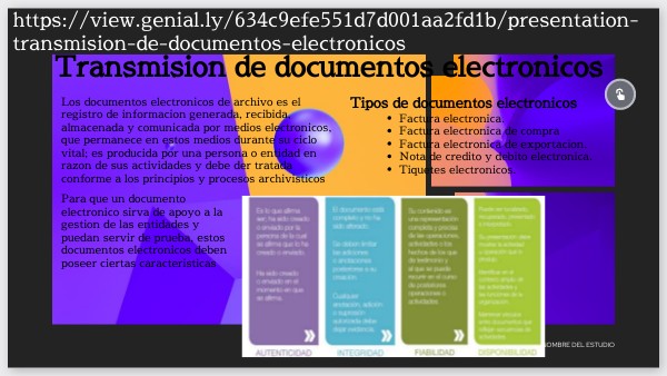 transmisión de documentos electrónicos