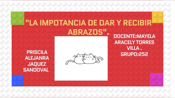 la importancia de dar y recibir abrazos. | Genially