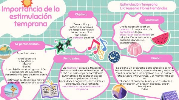 Importancia de la estimulación temprana | Genially