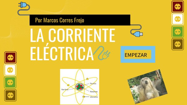 LA CORRIENTE ELÉCTRICA | Genially