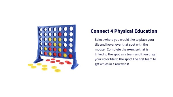 Connect Four P.E.