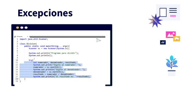 Excepciones | Genially