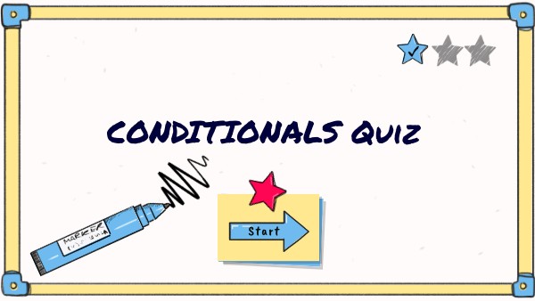 CONDITIONALS QUIZ | Genially