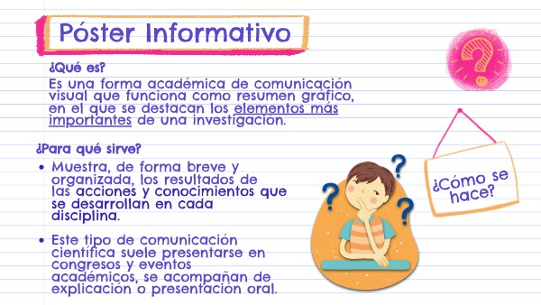 Póster informativo | Genially