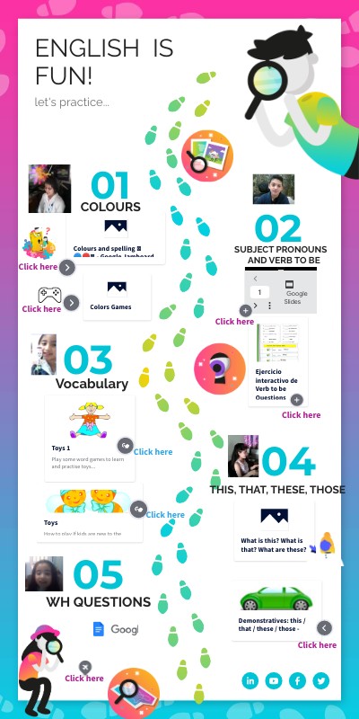 English kids Helen Mariana Cristian Gabi Vale