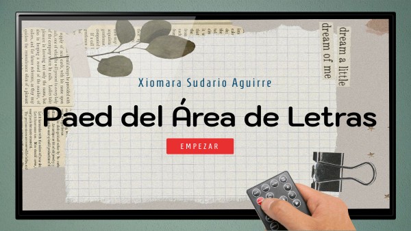 Paed de letras 4to bimestre | Genially