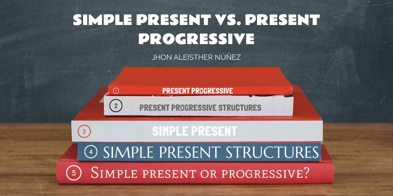 Present Progressive vs. Simple Present